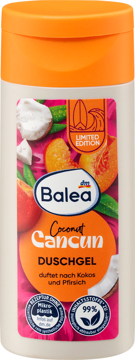 Balea Coconut Cancun gel za tuširanje, putno pakovanje, 50 ml | dm ...