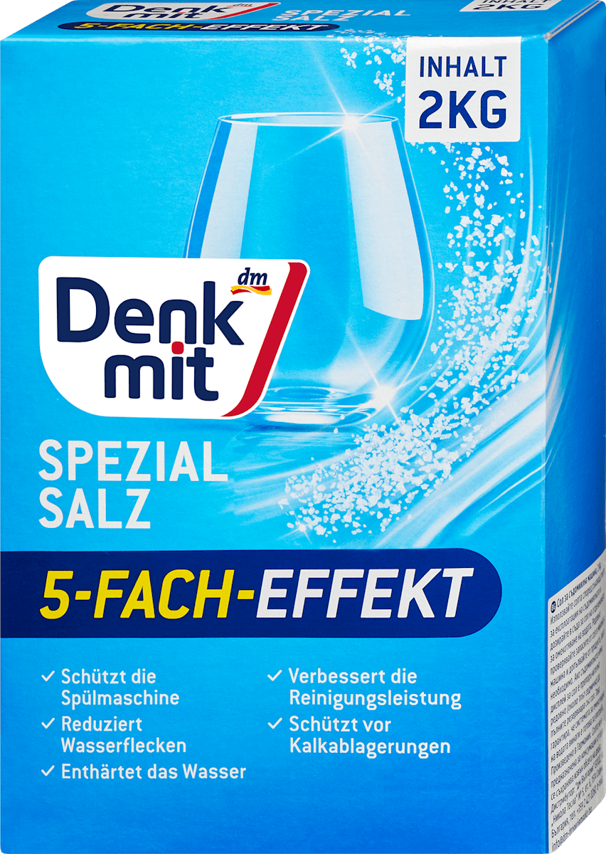 Denkmit Sol za pomivalni stroj, 2 kg | dm.si