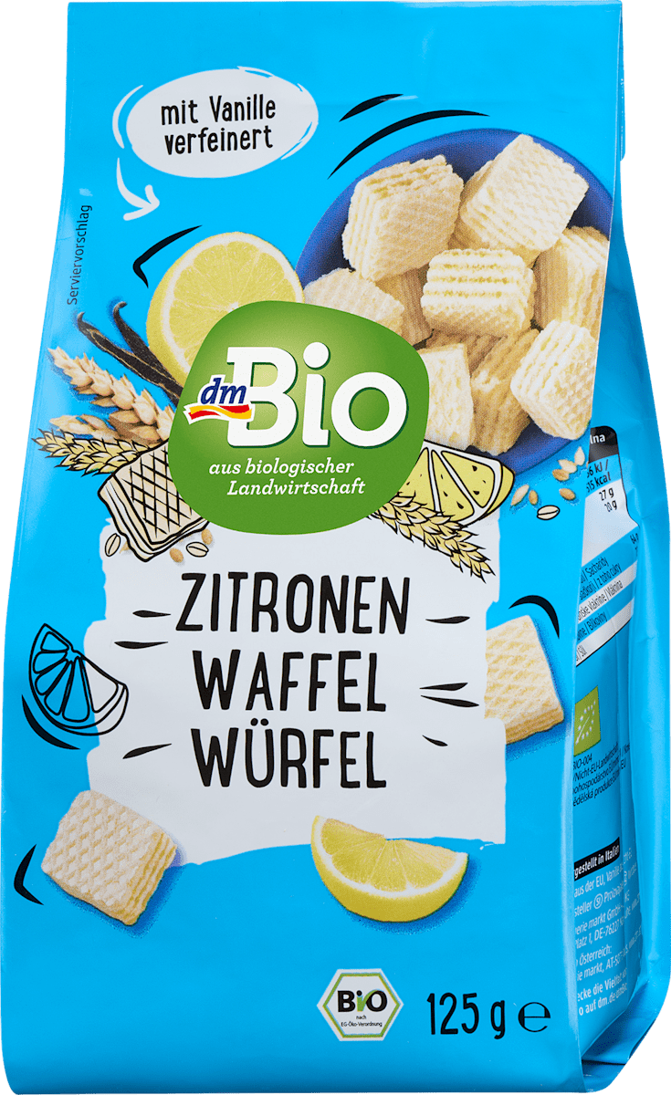 dmBio Napolitanke - limun, 125 g | dm.rs
