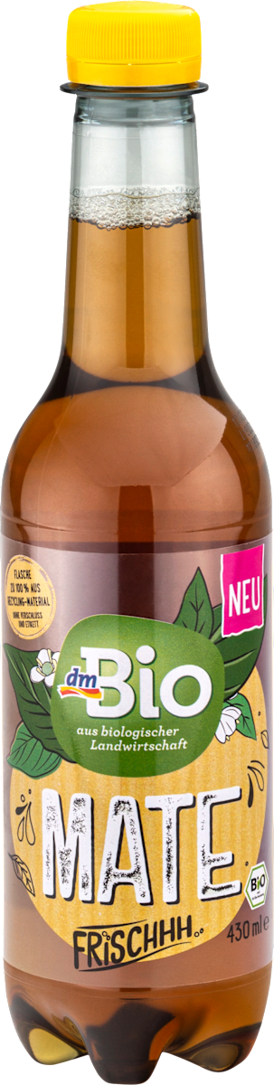 dmBio Erfrischungsgetränk Limo Mate, 430 ml | dm.at