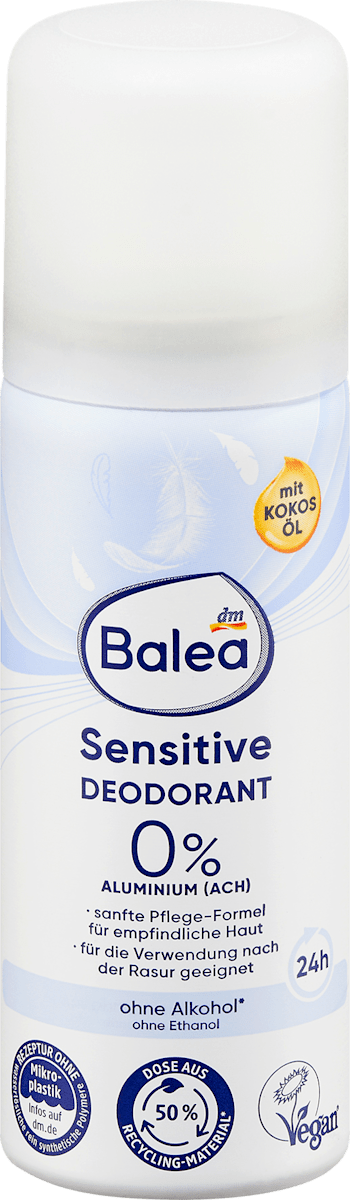 Balea Deospray Sensitive Reisegröße, 50 ml | dm.at