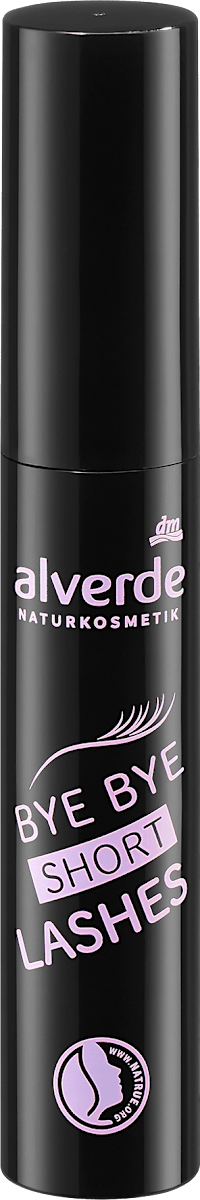alverde NATURKOSMETIK BYE BYE SHORT LASHES maskara - crna, 14 ml | dm.rs