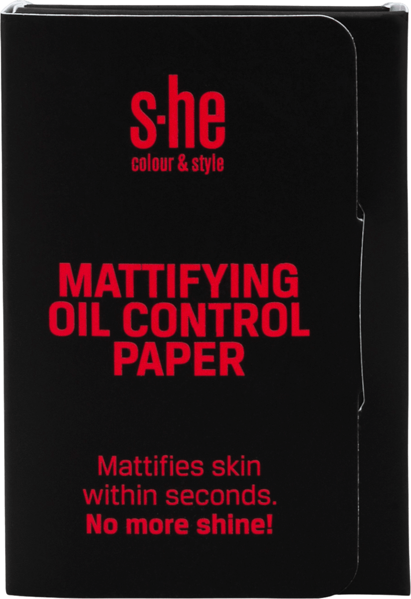 s-he colour&style Mattító papír, 50 db | dm.hu