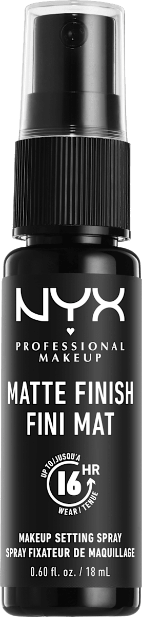 NYX PROFESSIONAL MAKEUP Fixierspray Setting Matte, 18 ml dauerhaft ...