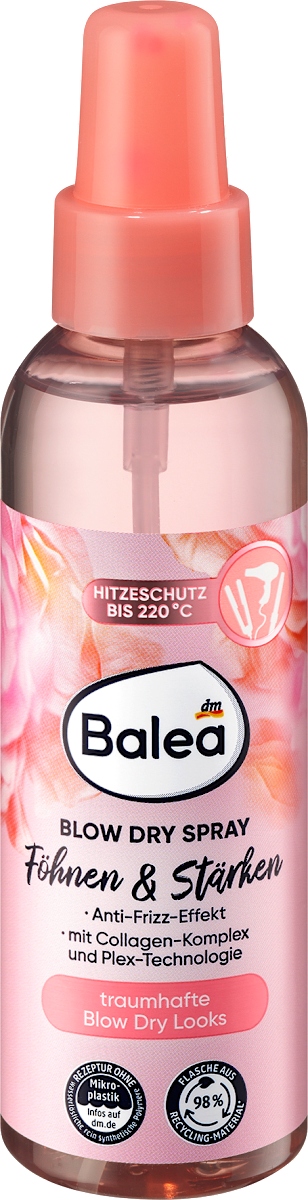 Balea Termoochronny spray do włosów Blow Dry Spray, 150 ml kupuj w ...