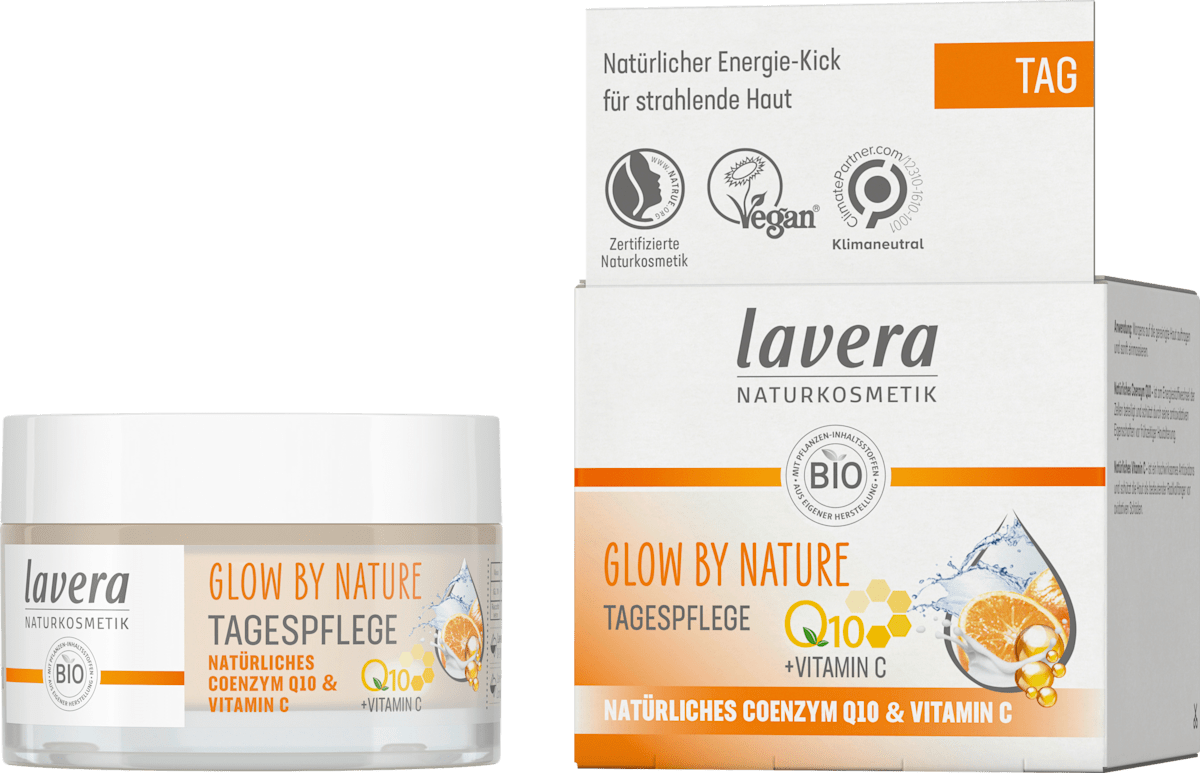 lavera NATURKOSMETIK Gesichtscreme Q10 Glow by nature, 50 ml dauerhaft günstig online kaufen | dm.de