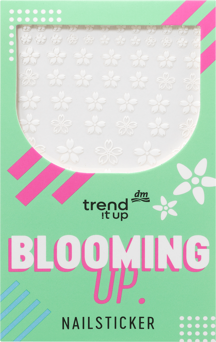trend !t up Samolepljivi stikeri za nokte BLOOMING UP, 1 kom | dm.rs