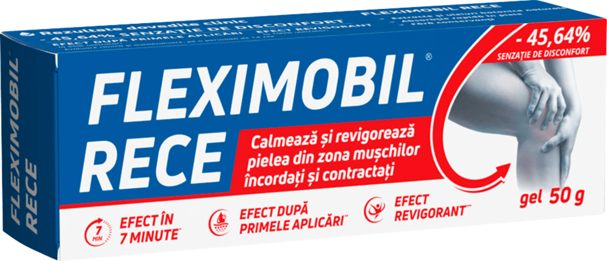 Fiterman Pharma Gel Fleximobil rece, 50 g | dm.ro