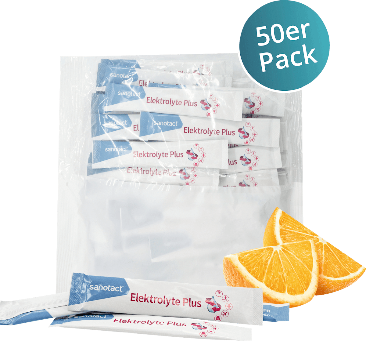 sanotact Elektrolyte Plus Sticks 50 St, 300 g dauerhaft günstig online ...