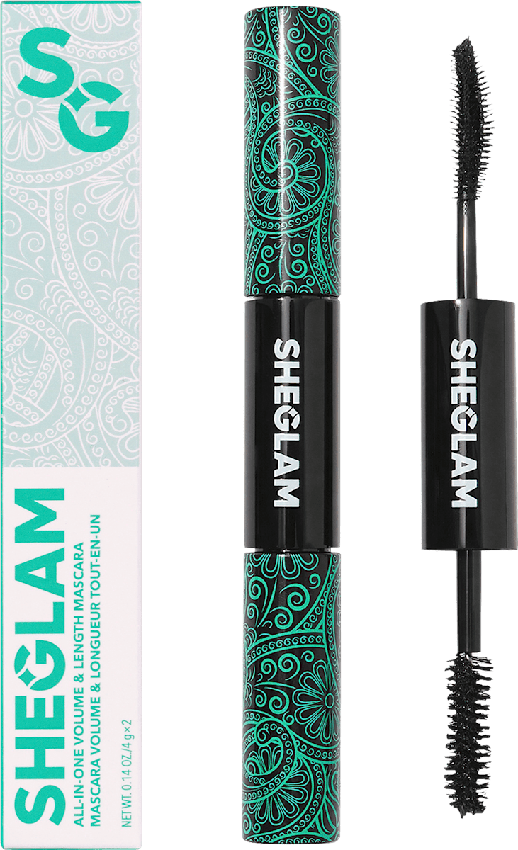 SHEGLAM Mascara All In One Volume & Length Mascara Black, 8 g dauerhaft ...