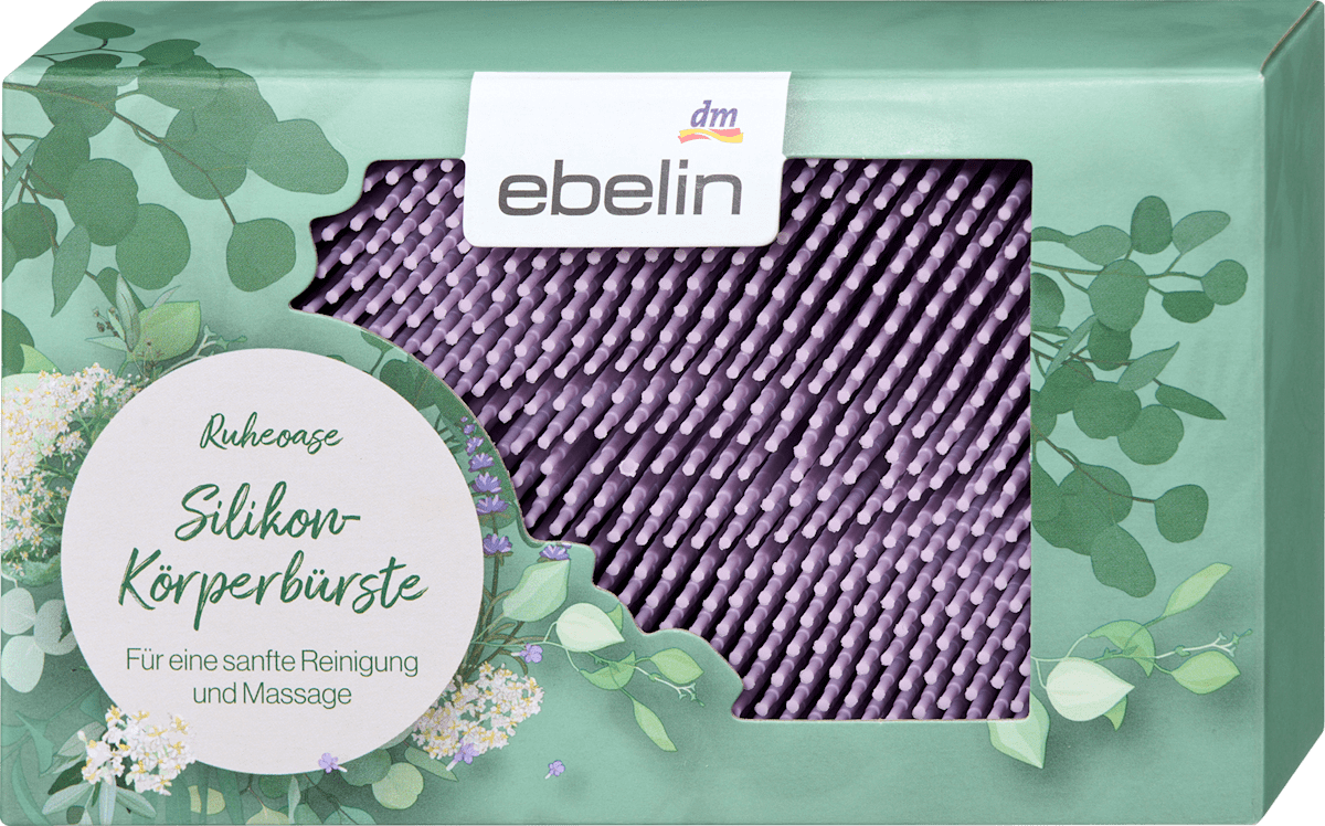 ebelin Silikon-Körperbürste Ruheoase, 1 St dauerhaft günstig online kaufen | dm.de