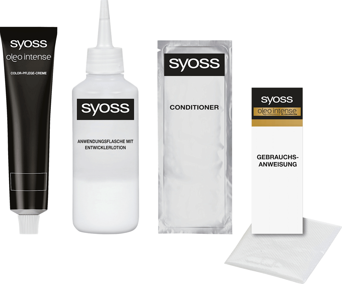 Syoss Oleo Intense Permanente Öl-Coloration - Nr. 4-18 Mokkabraun, 1 St ...