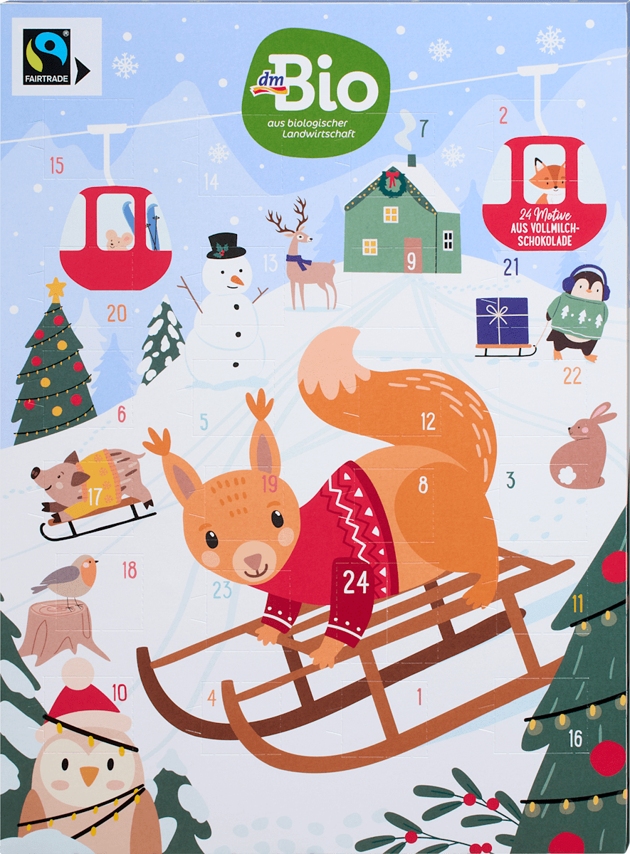 dmBio Schoko Adventskalender 2025, 1 St dauerhaft günstig online kaufen ...