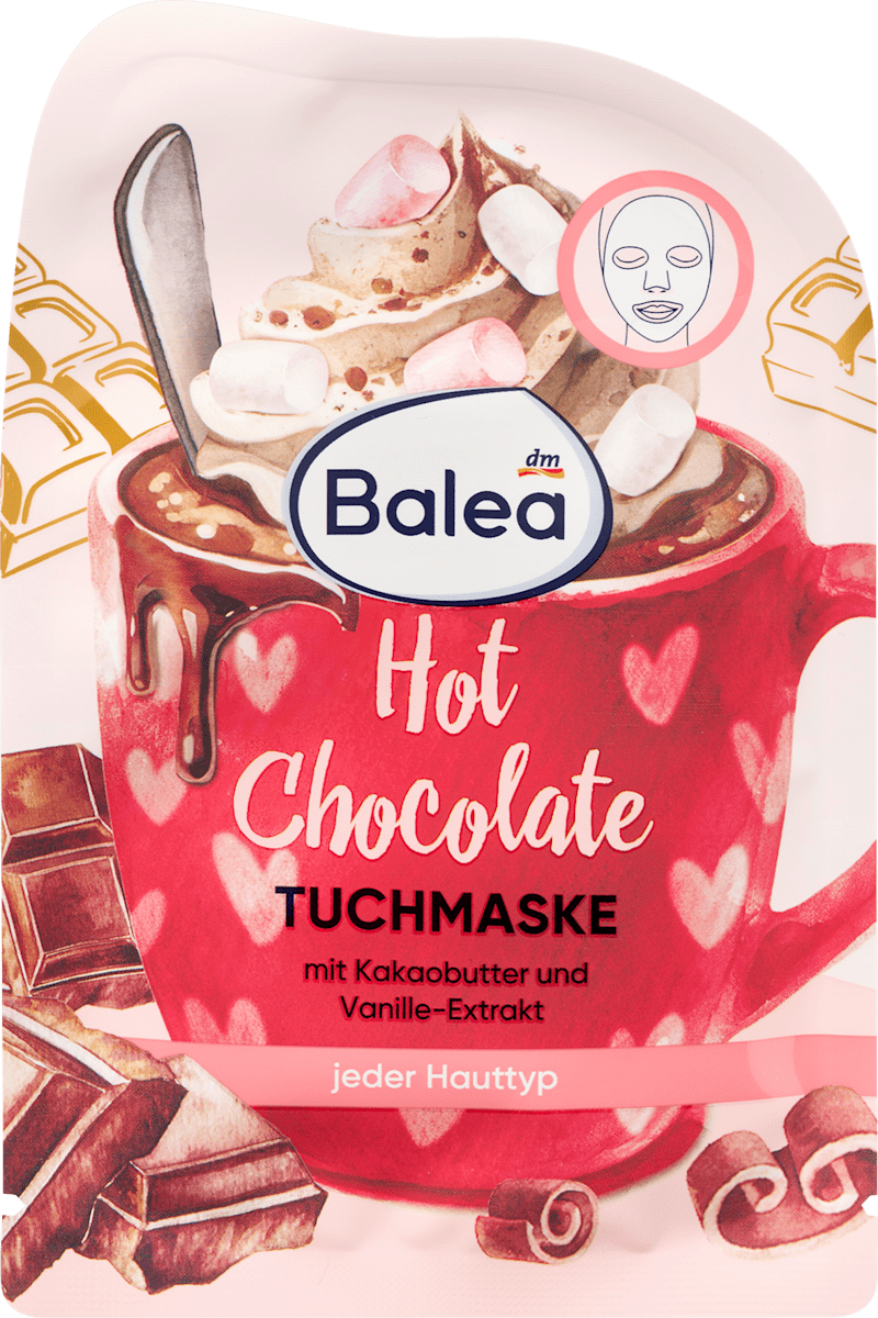 Balea Tuchmaske Hot Chocolate, 1 St dauerhaft günstig online kaufen | dm.de