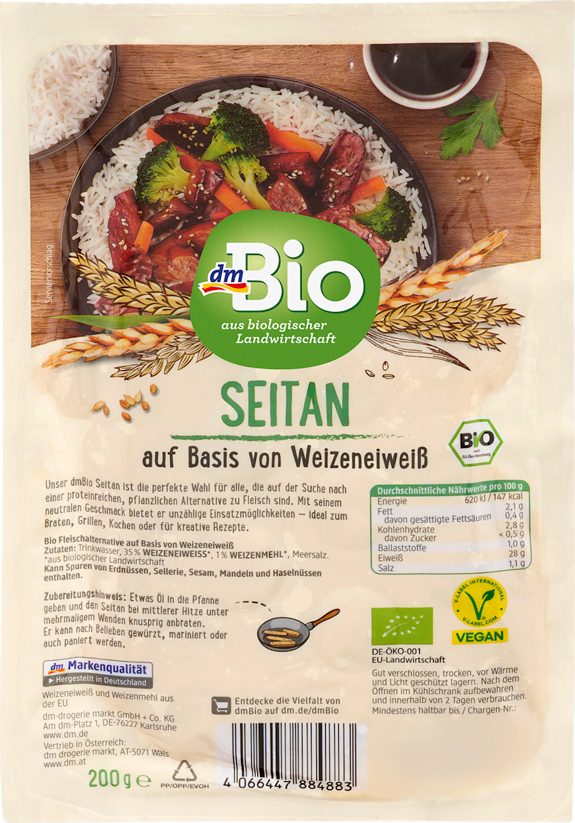 dmBio Seitan, 200 g dauerhaft günstig online kaufen | dm.de