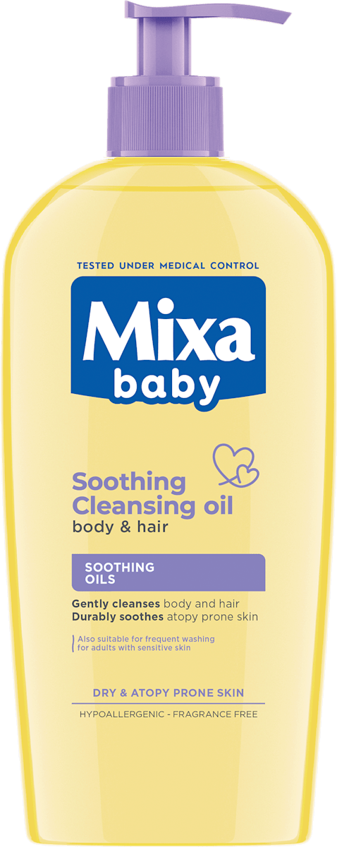 Mixa baby Измиващо олио за тяло и коса, 250 ml | dm България