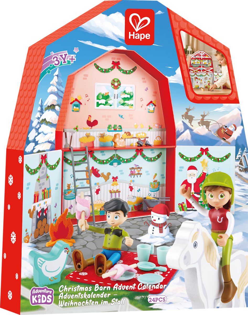 Hape Adventskalender 2025 Bauernhof, 1 St dauerhaft günstig online kaufen | dm.de