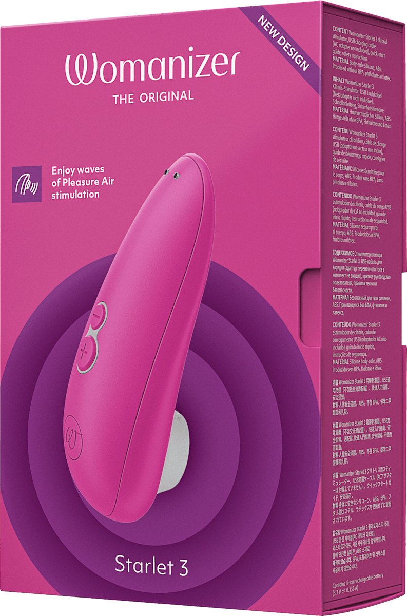 Womanizer Auflegevibrator Starlet 3 Pink, 1 St | dm.at