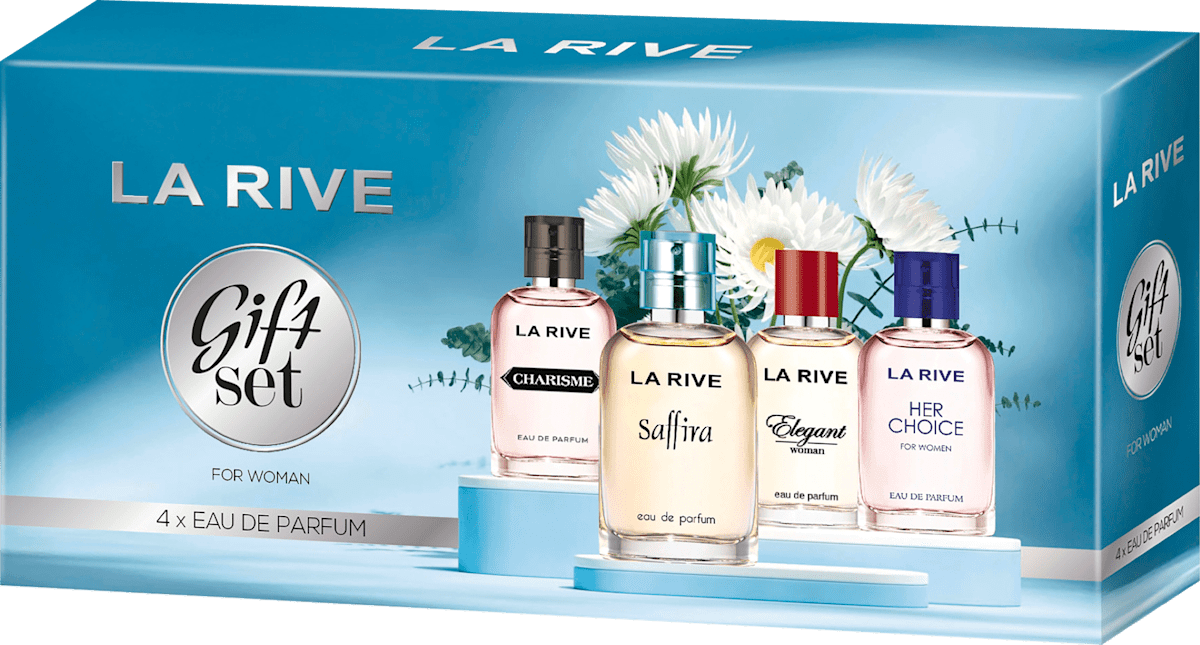 LA RIVE Geschenkset Damen Minis Eau de Parfum 4tlg, 1 St dauerhaft ...