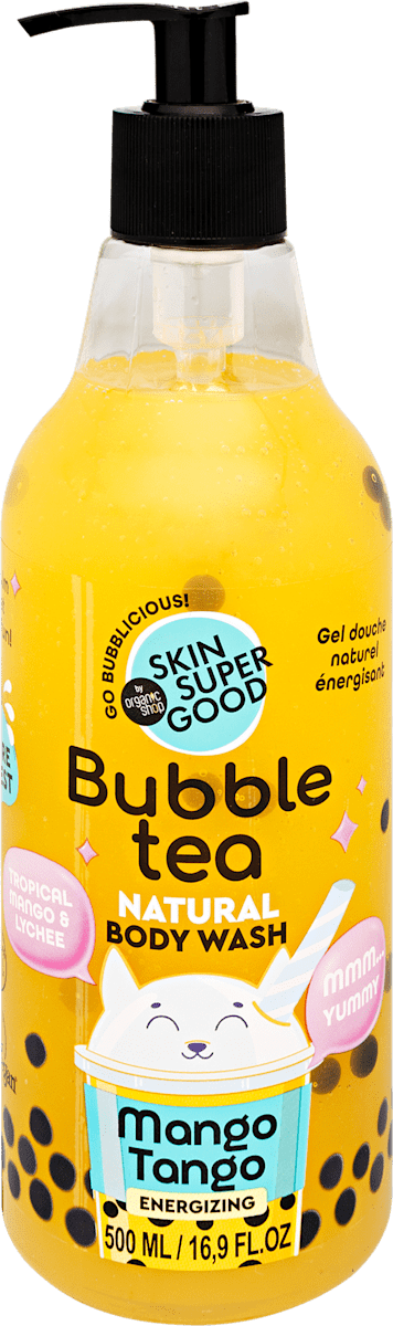 SKIN SUPER GOOD Tusfürdő Bubble Tea "Mango Tango", 500 ml | dm.hu