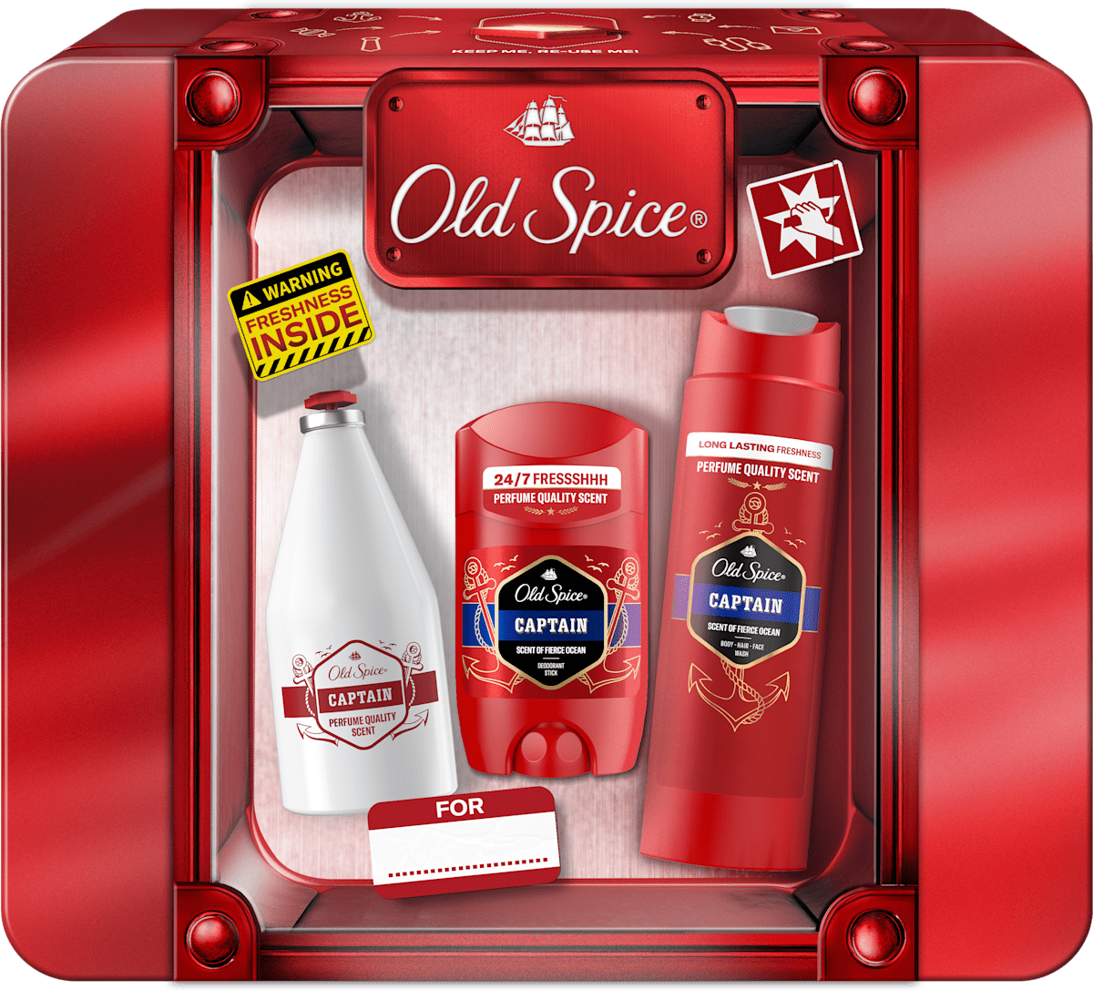Old Spice Poklon-paket Captain Tin Box, 1 kom. | dm.hr