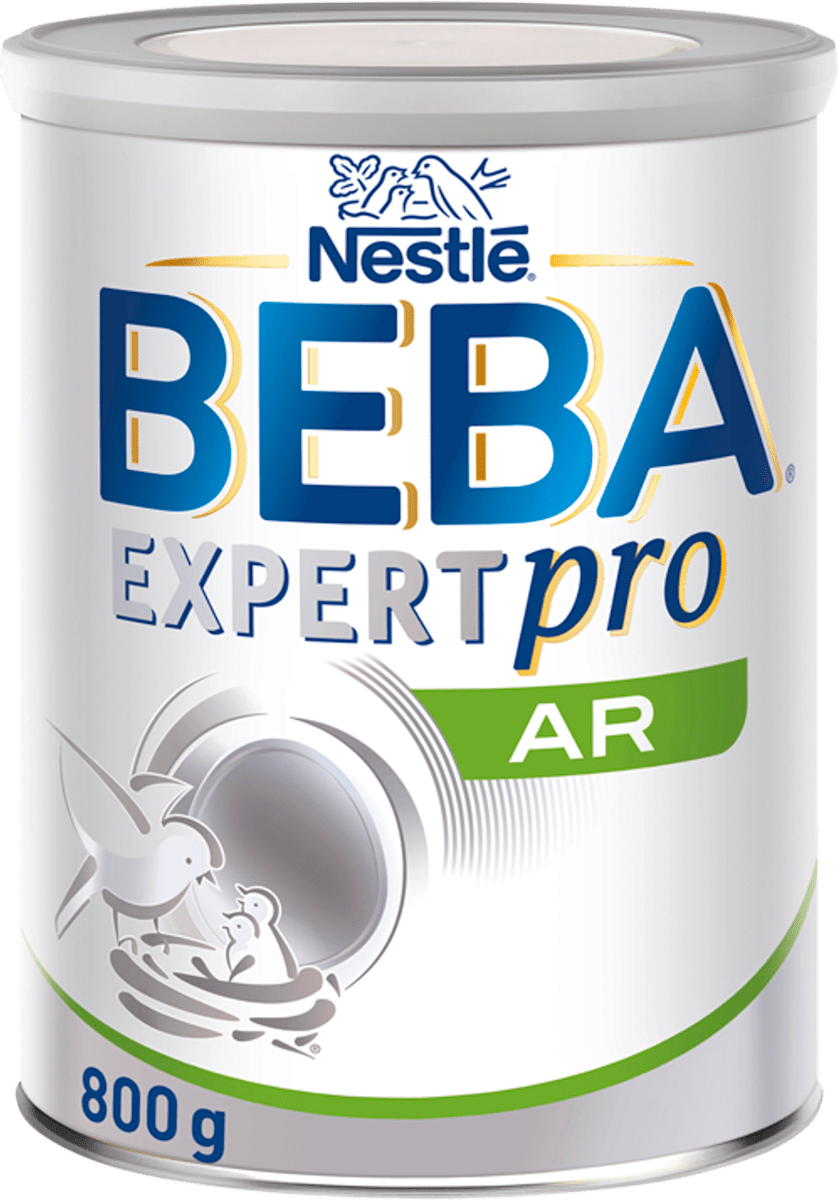 BEBA počáteční mléčná kojenecká výživa 1 EXPERTpro AR 0m, 800 g | dm.cz