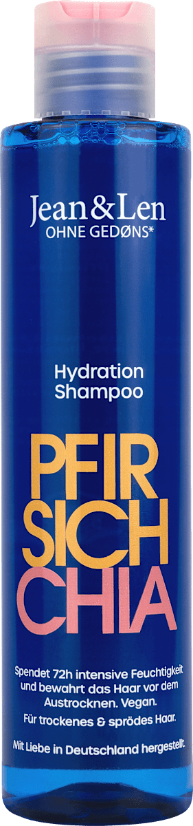 Jean&Len Shampoo Hydration Pfirsich Chia, 300 ml dauerhaft günstig ...