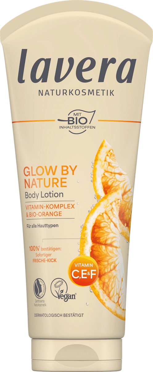 lavera NATURKOSMETIK Bodylotion Tonic Vitamin Komplex Bio-Orange, 200 ...