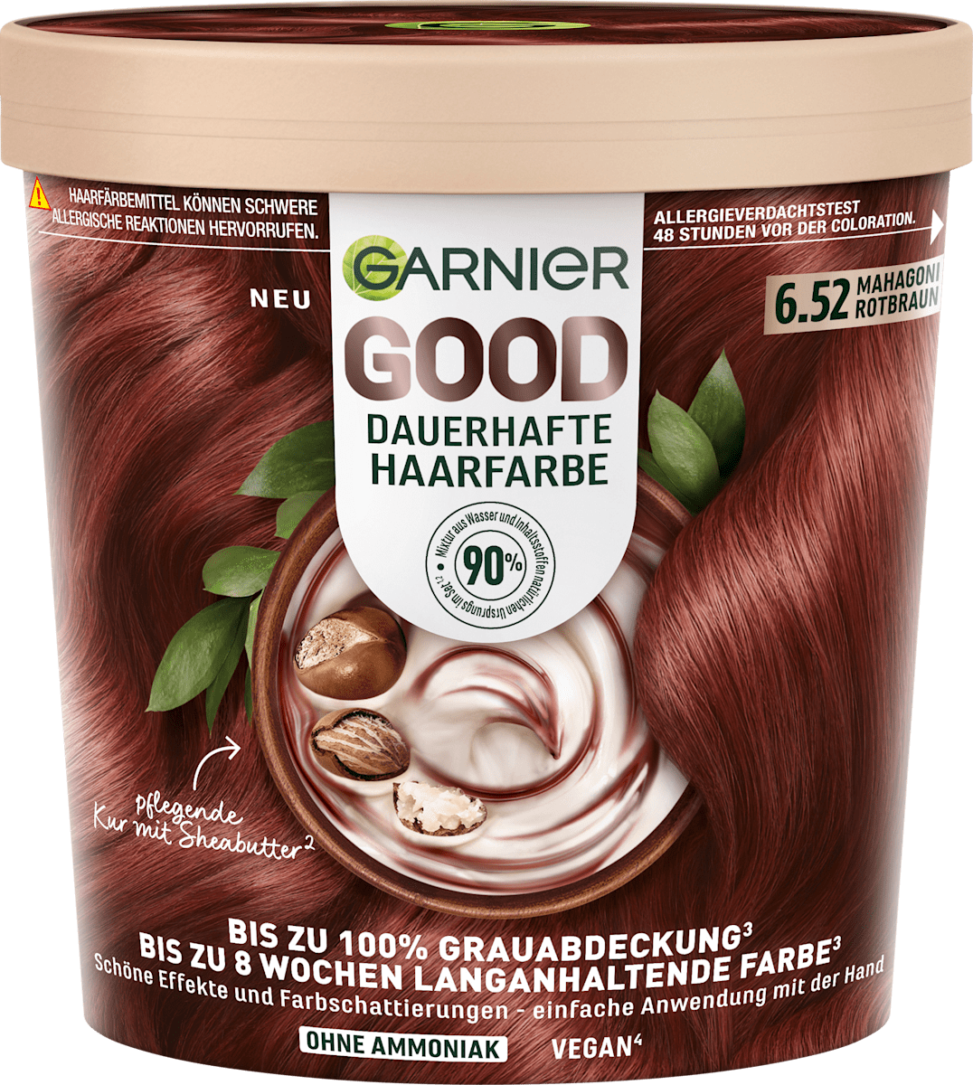 GARNIER GOOD Haarfarbe 6.52 Mahagoni Rotbraun, 1 St dauerhaft günstig ...
