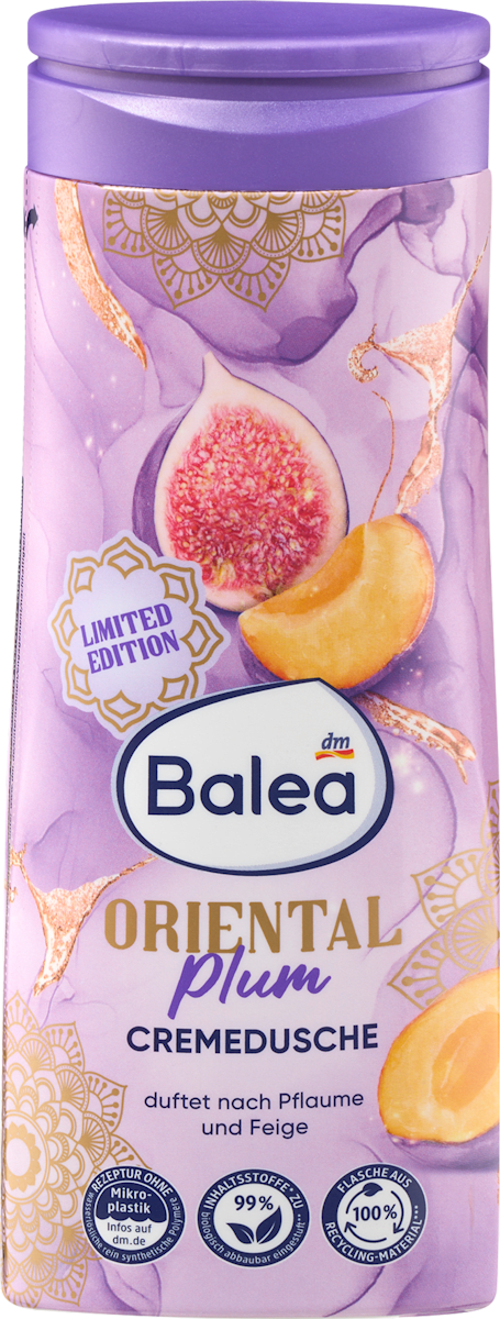 Balea Gel de duș cu cremă de prune orientale, 300 ml | dm.ro