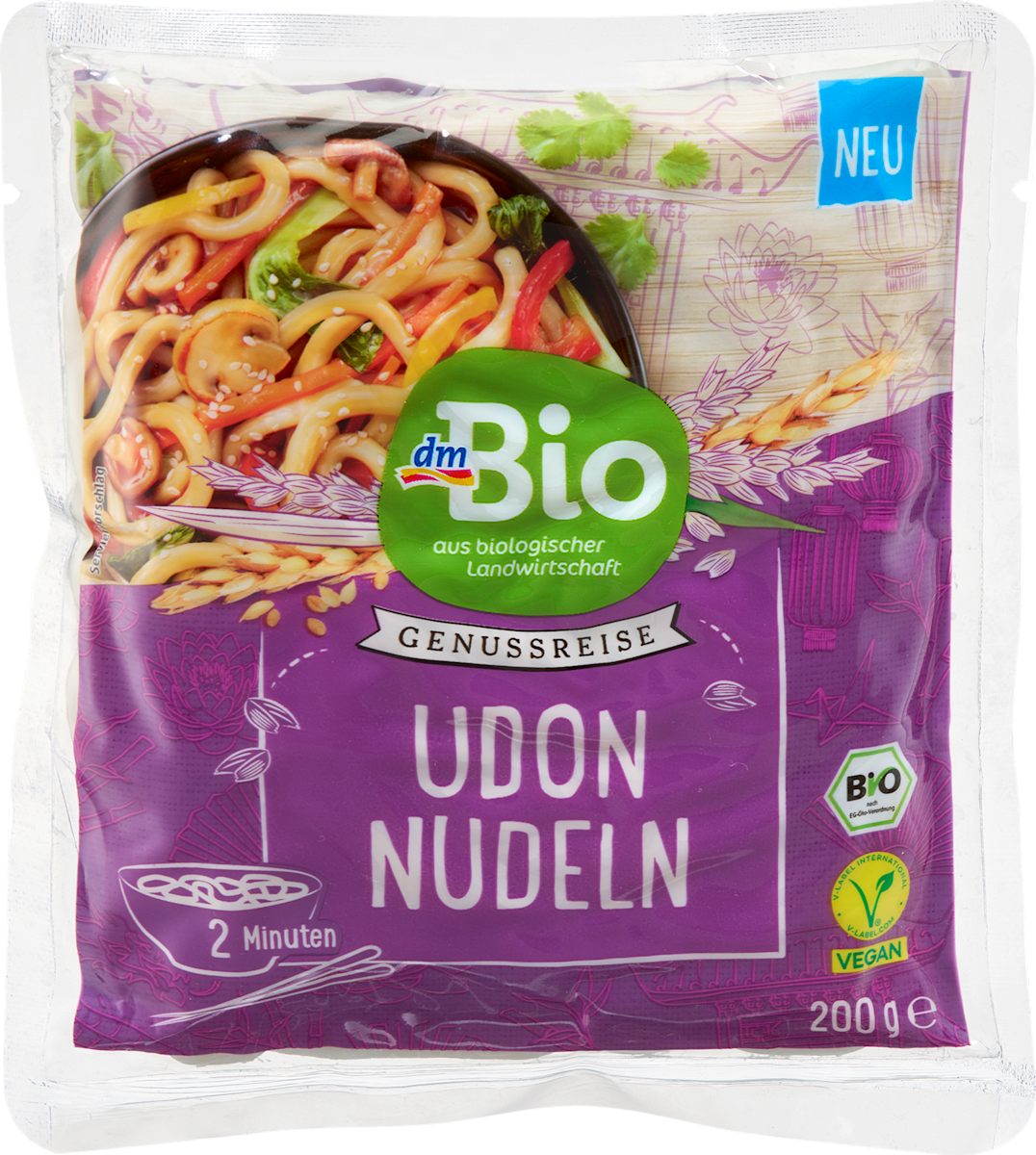 dmBio Udon Nudeln, 200 g dauerhaft günstig online kaufen | dm.de