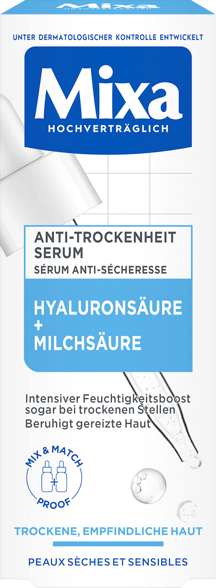 Mixa Serum Anti-Trockenheit, Hyaluron, 30 ml dauerhaft günstig online ...