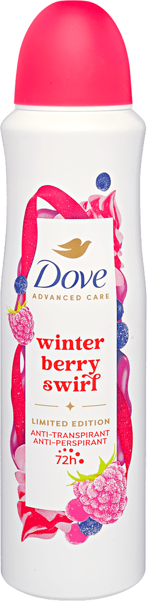 Dove Deo spray Advanced Care Winter Berry Swirl, 150 ml | dm.hu