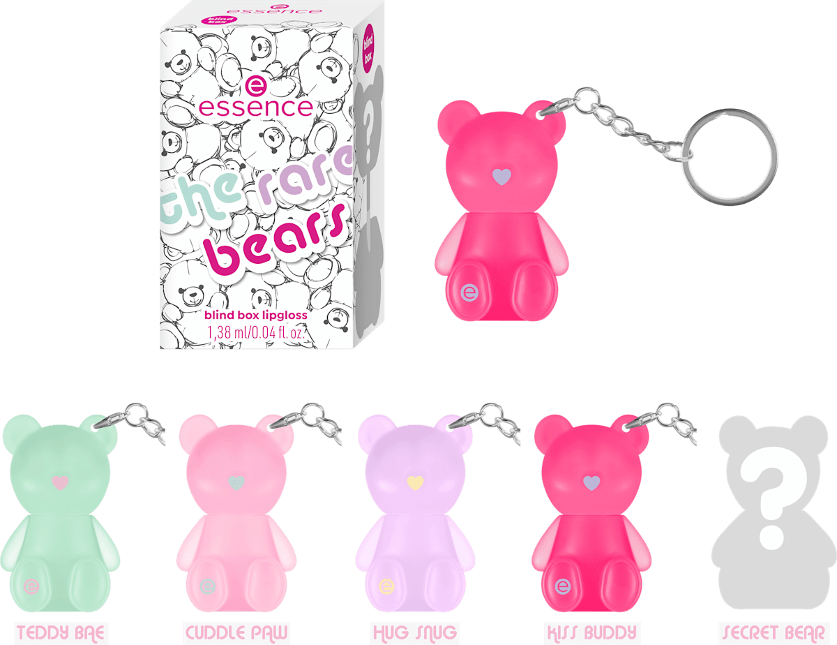 essence Lipgloss The Rare Bears Blind Box, 1,38 ml dauerhaft günstig online kaufen | dm.de