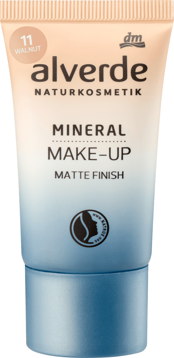 alverde NATURKOSMETIK Make-Up Mineral 11 Walnut, 30 ml dauerhaft ...