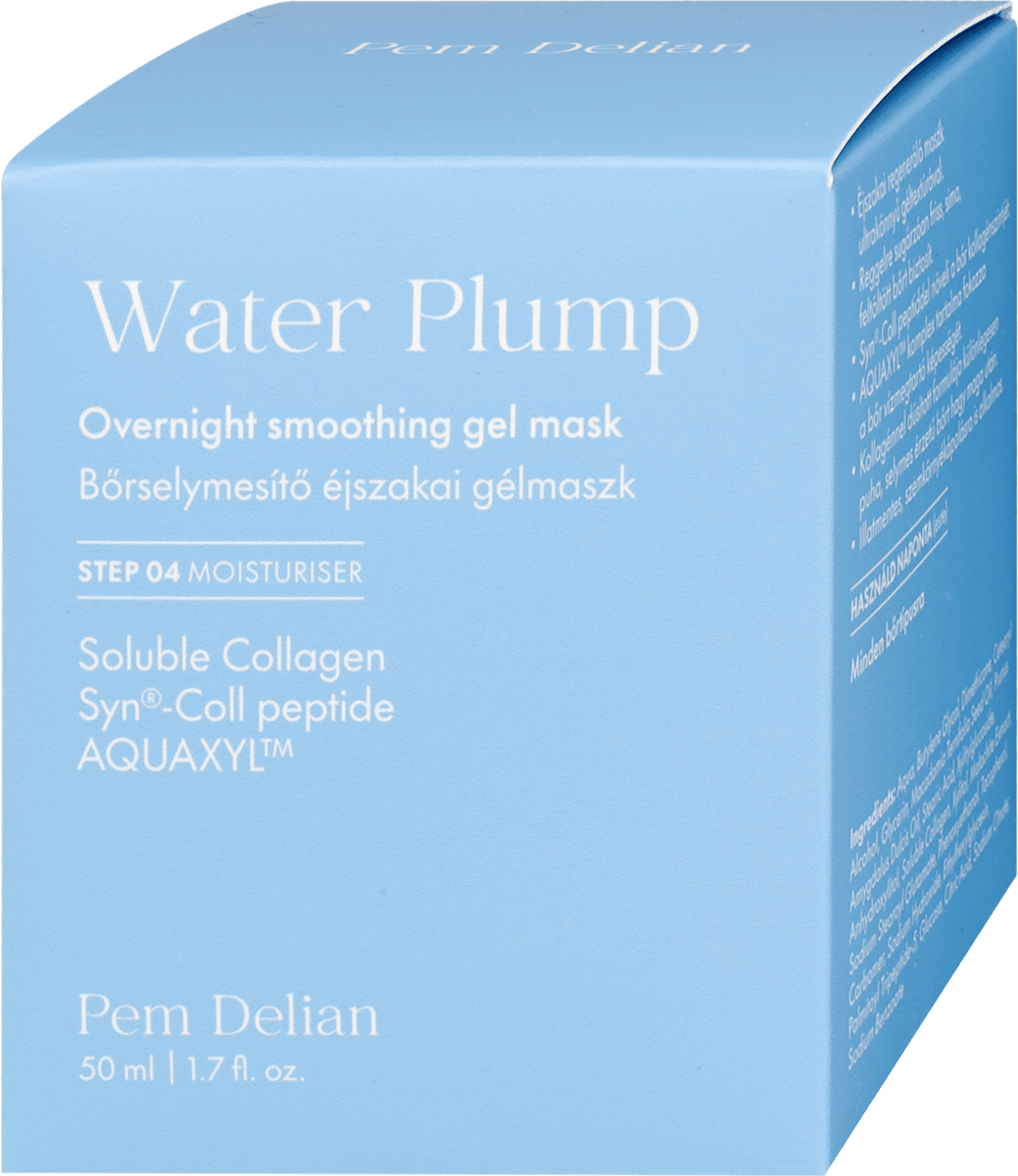 Pem Delian Bőrselymesítő éjszakai gélmaszk Water Plump, 50 ml | dm.hu