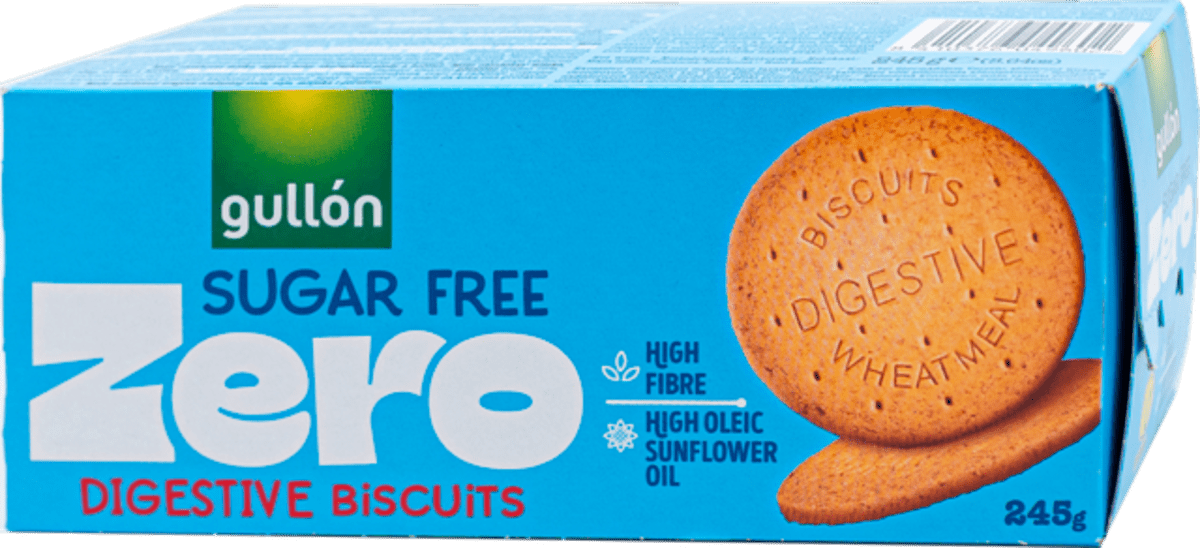 Gullon Keksi Digestive Zero - bez šećera, 245 g | dm.hr