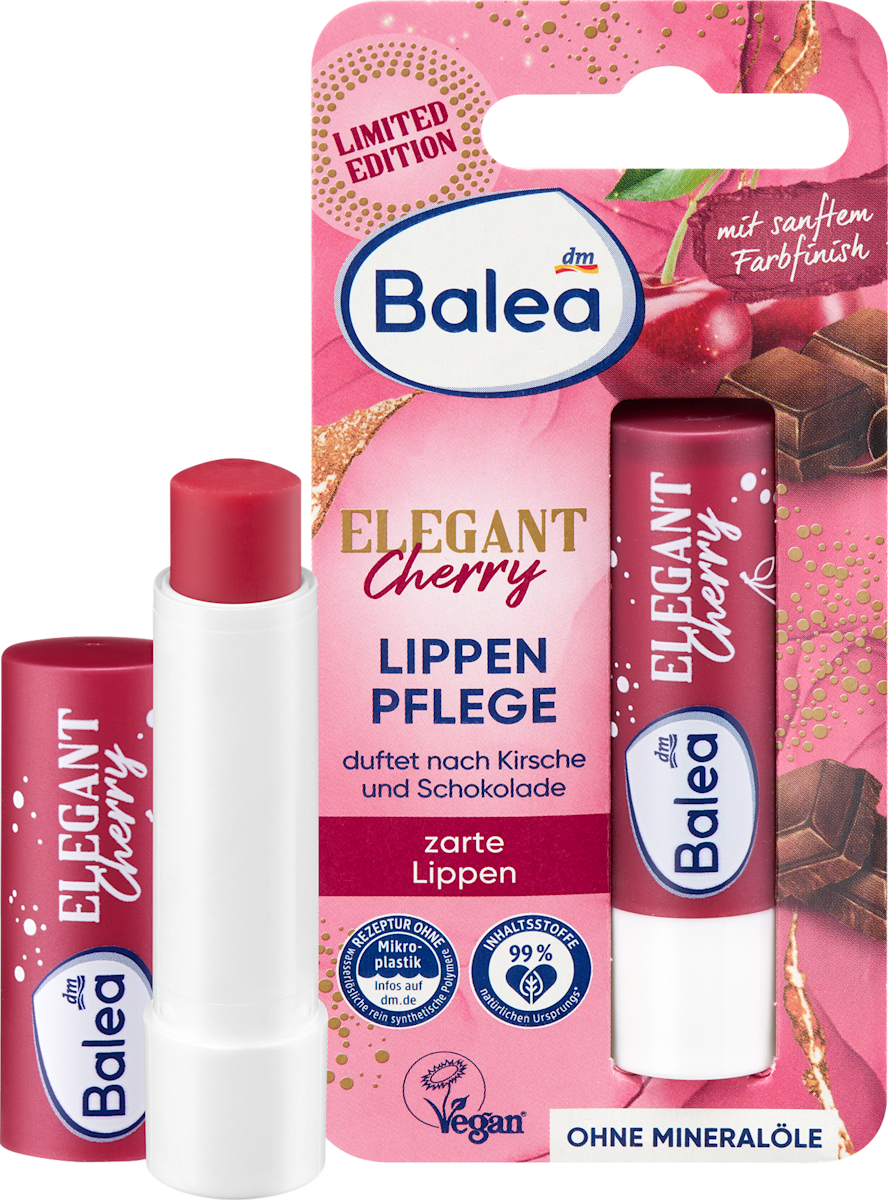 Balea Balsam de buze Elegant Cherry, 4,8 g | dm.ro