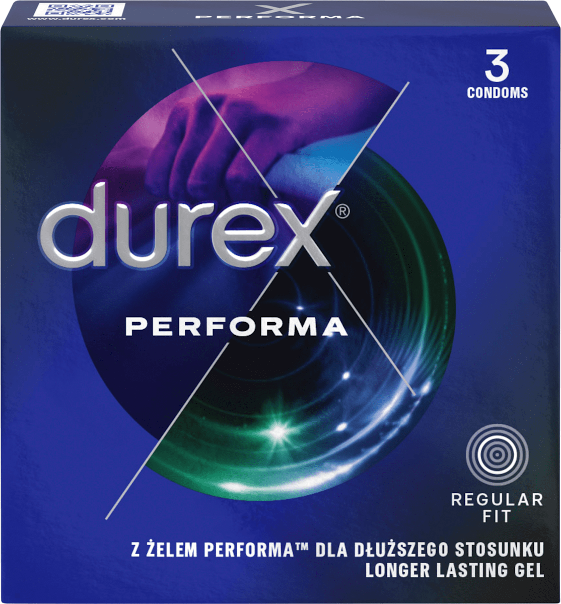 Durex Prezerwatywy lateksowe Performa, 3 szt. kupuj w zawsze ...