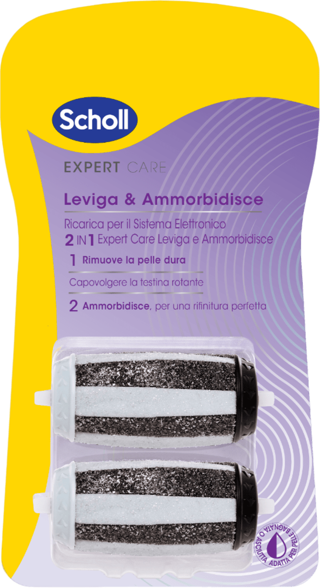 Scholl Ricariche per l'Expert Care rimuovi calli elettrico, 1 pz | dm ...