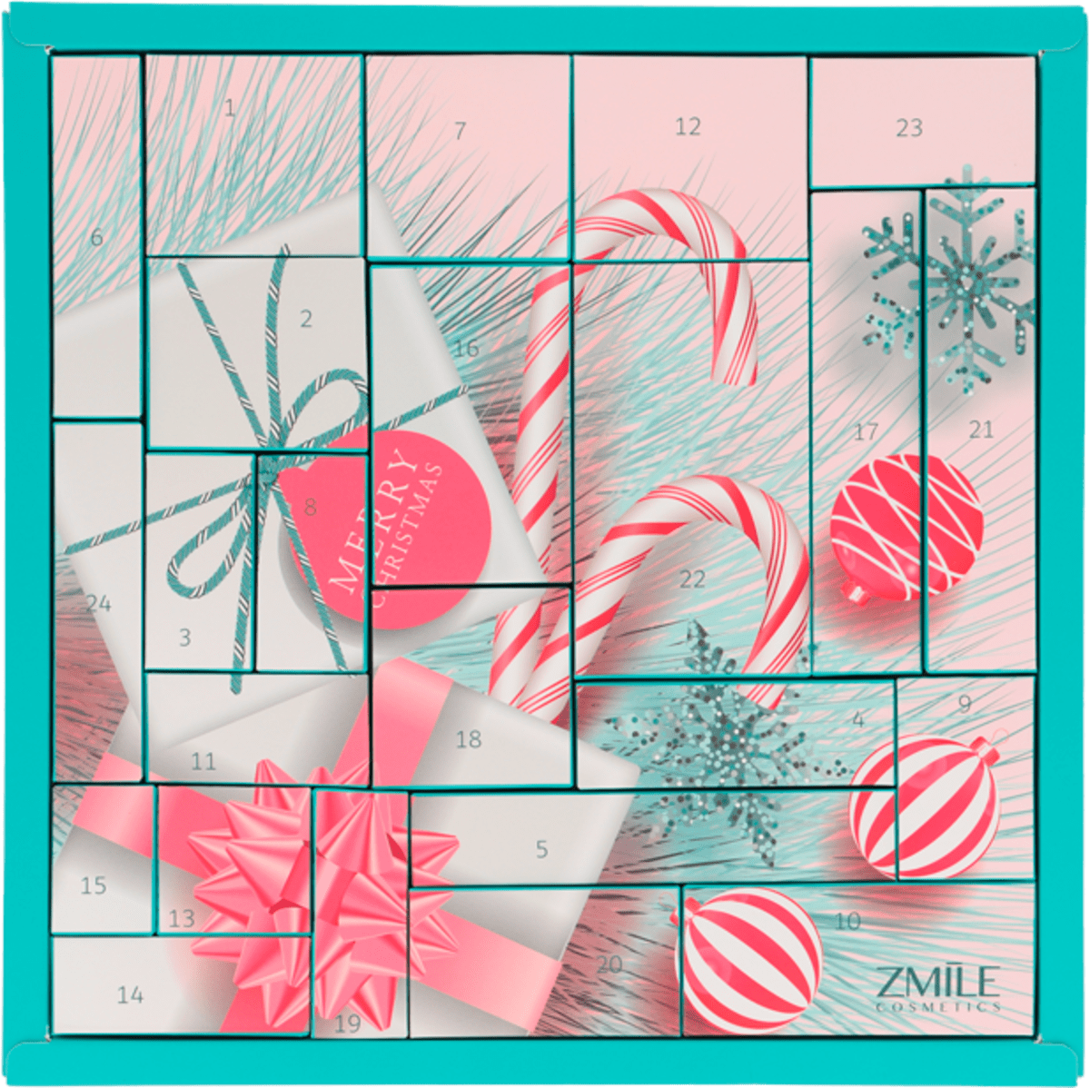 ZMILE COSMETICS Adventski kalendar Sweet as Candy, 1 kom. | dm.hr