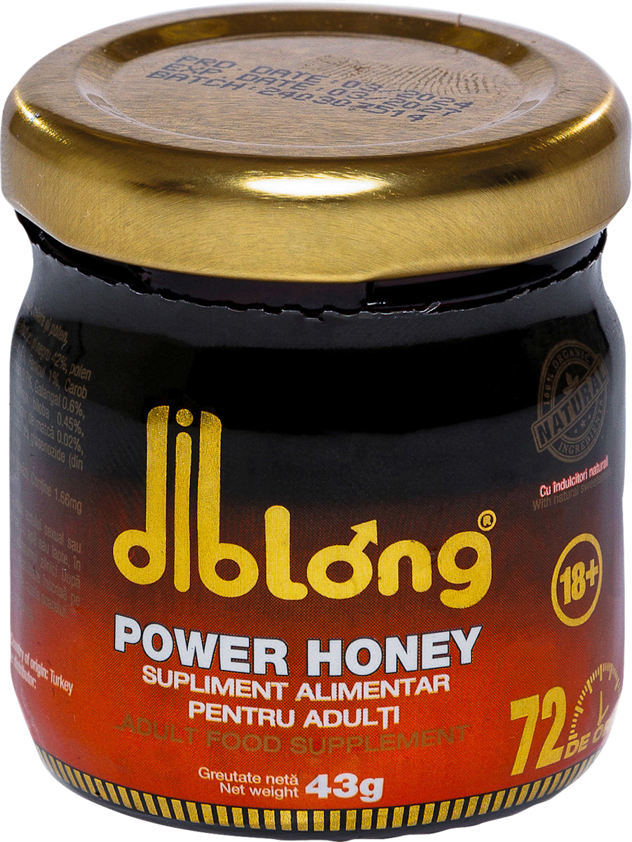 diblong Power Miere afrodisiacă pentru el și ea, 43 g | dm.ro