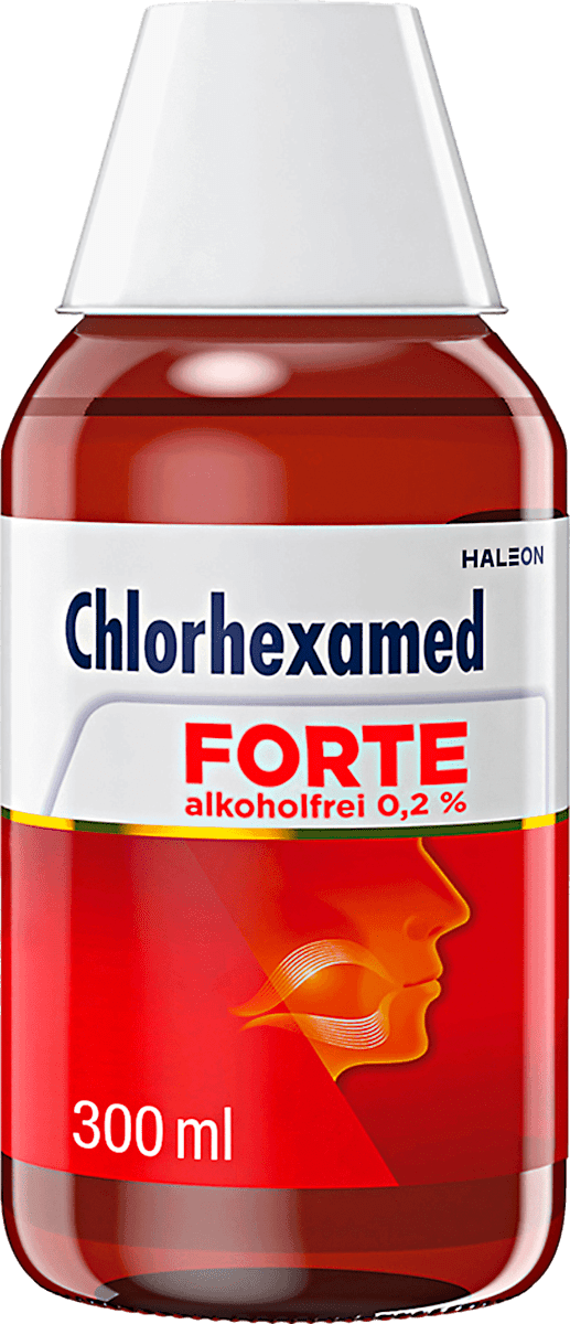 Chlorhexamed Chlorhexamed FORTE alkoholfrei 0,2 %, 300 ml dauerhaft ...