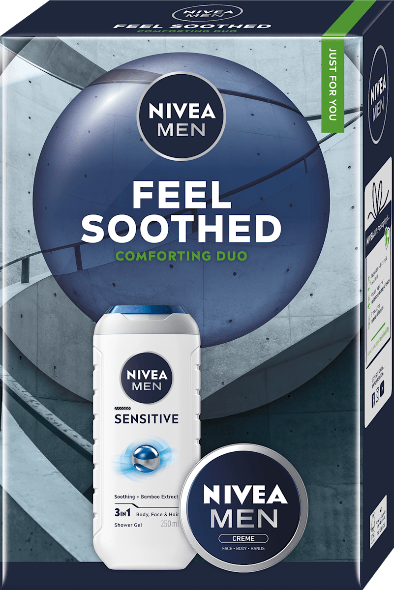 NIVEA MEN FEEL SOOTHED poklon set, 1 kom | dm.rs