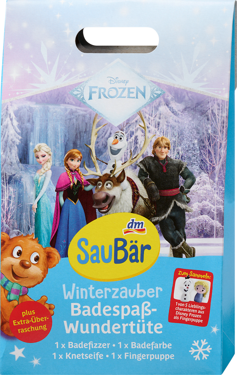 SauBär sada přísad do koupele Disney Frozen, 1 ks | dm.cz