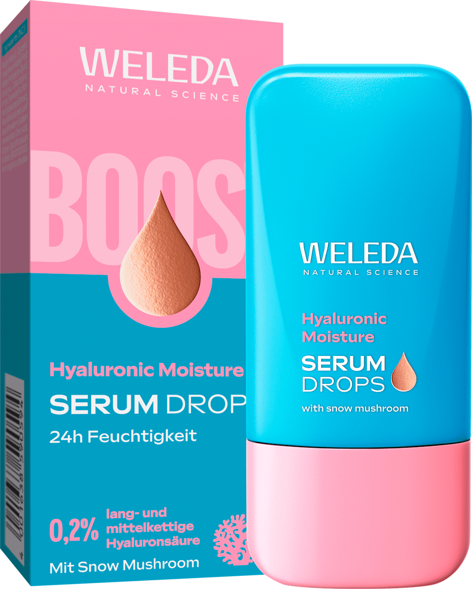 WELEDA Gesichtsserum Drops Hyaluron, 30 ml dauerhaft günstig online ...
