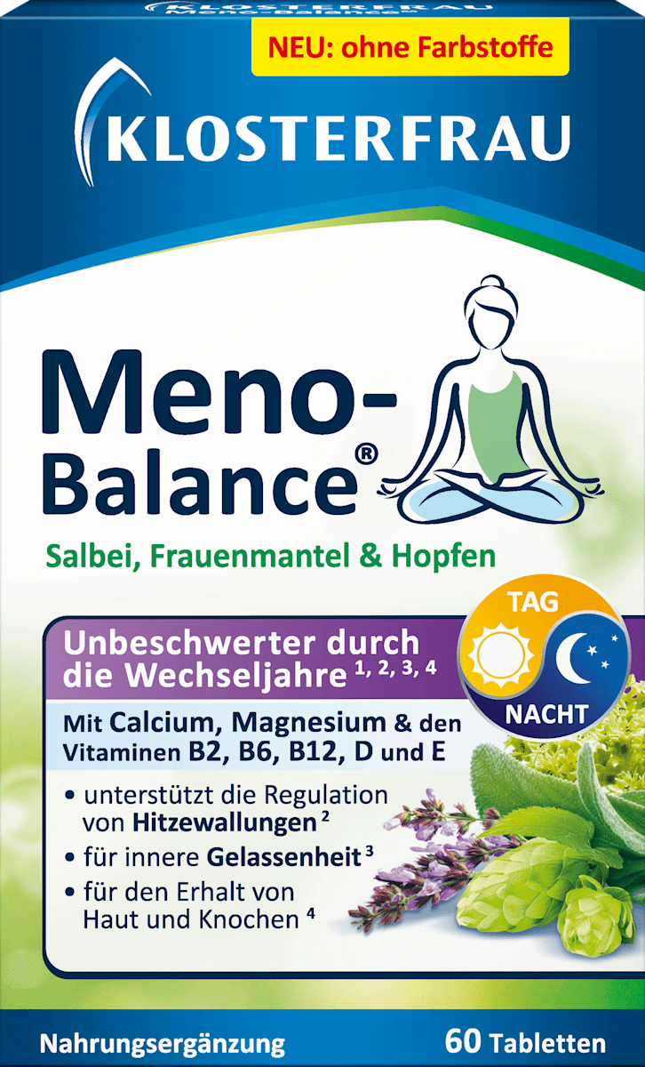 Klosterfrau Meno Balance Tabletten 60 St, 69,5 g dauerhaft günstig online kaufen | dm.de