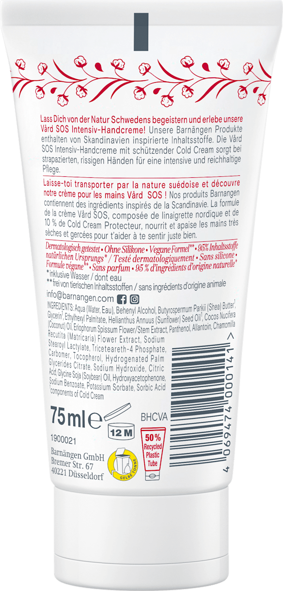 Barnängen Handcreme Vård SOS intensiv, 75 ml dauerhaft günstig online ...
