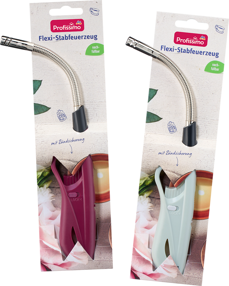 Profissimo Flexi-Stabfeuerzeug, 1 St dauerhaft günstig online kaufen ...