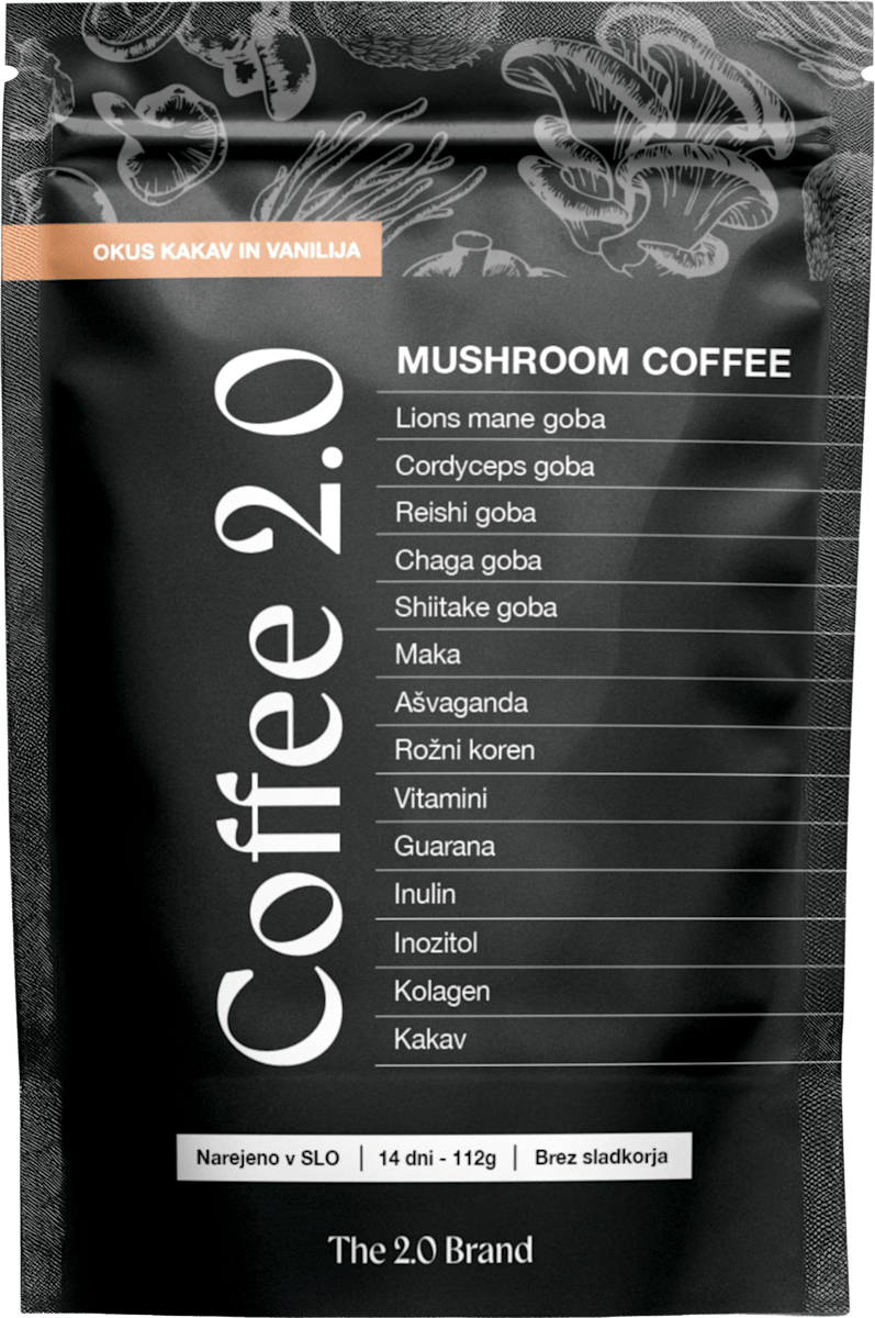 The 2.0 Brand Nadomestek kave Coffee 2.0 z okusom kakava in vanilje ...